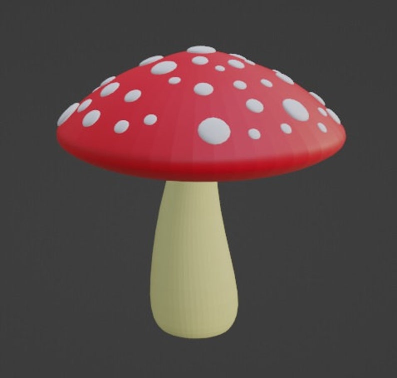 Mushrooms Cluster STL for 3d Printing DIGITAL FILE - Etsy