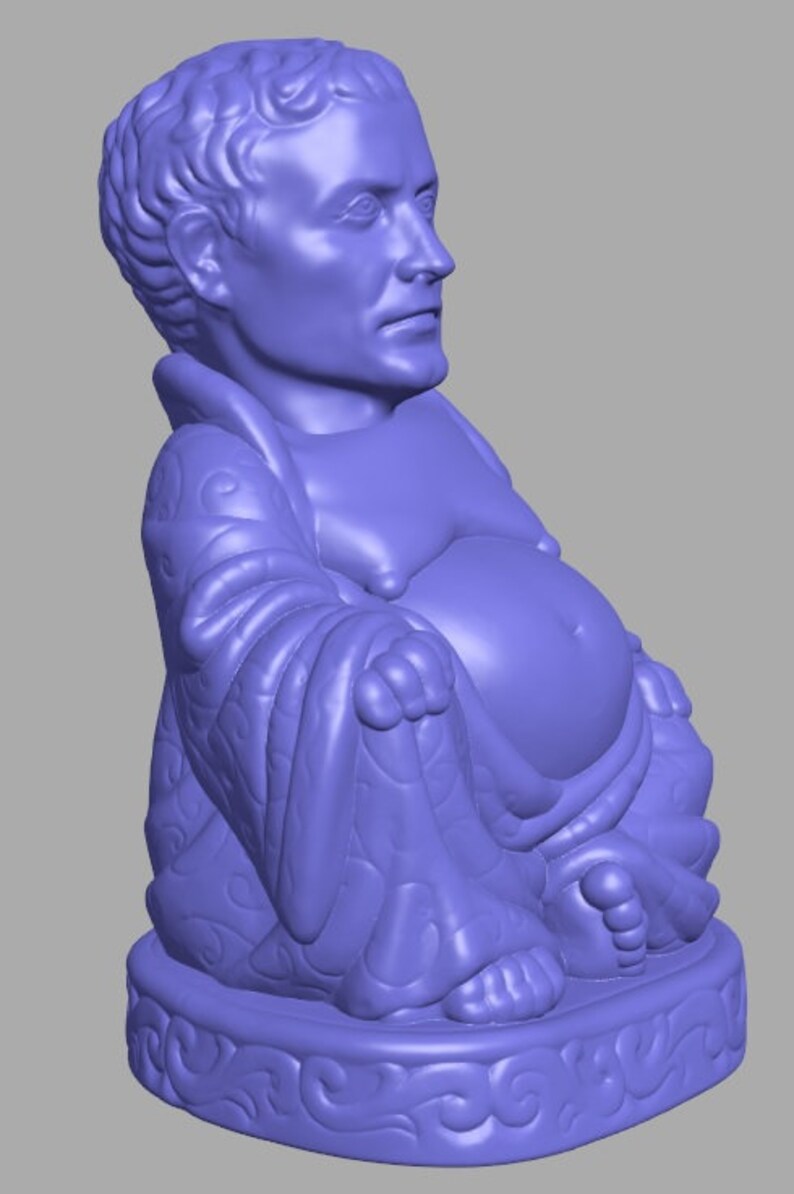 Buddha Julius Caesar STL for 3d Printing DIGITAL FILE - Etsy