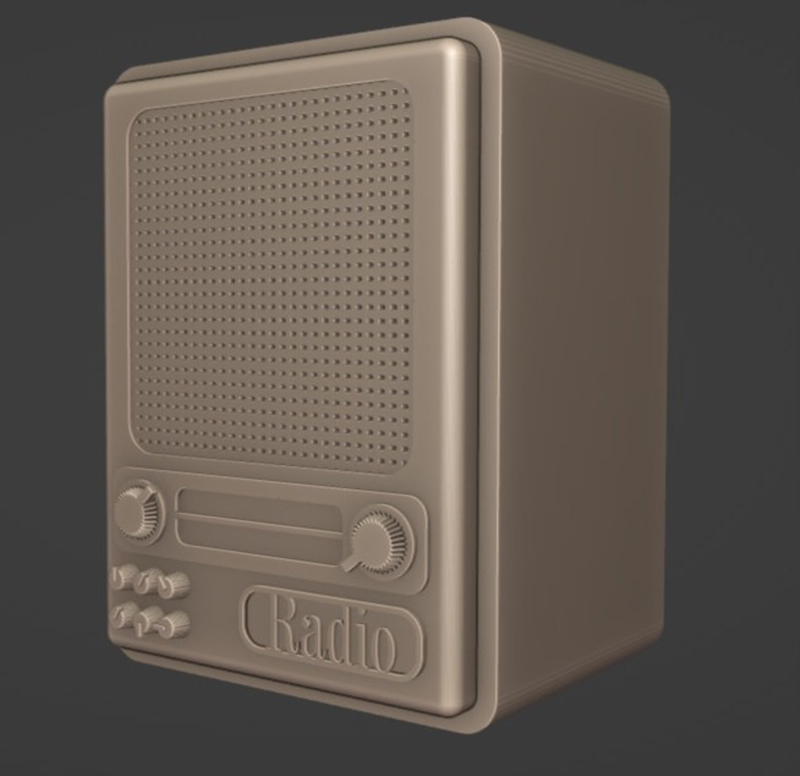 WW2 Radio STL for 3d Printing DIGITAL FILE - Etsy