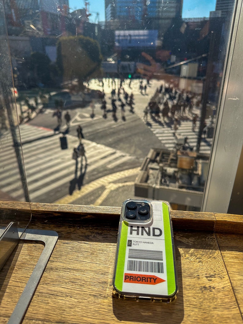 Personalized iPhone Case Airport Baggage Tag Phone Case Airport, Gift ...