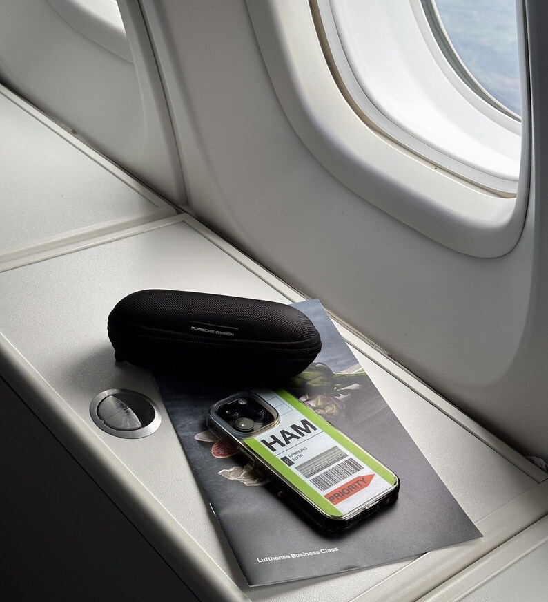Personalized iPhone Case Airport Baggage Tag Phone Case Airport, Gift ...