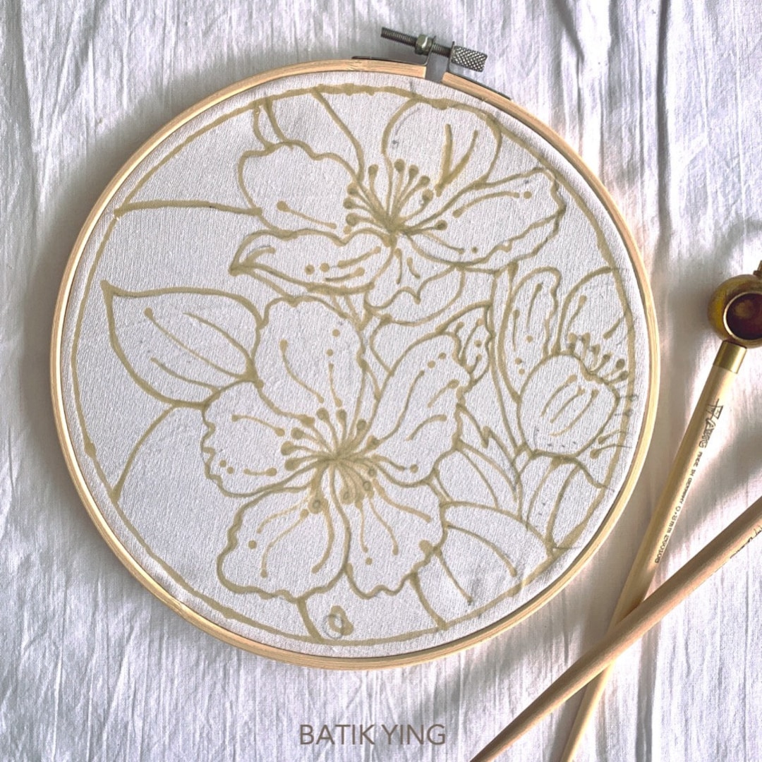 Batik DIY Kit Sakura - Etsy