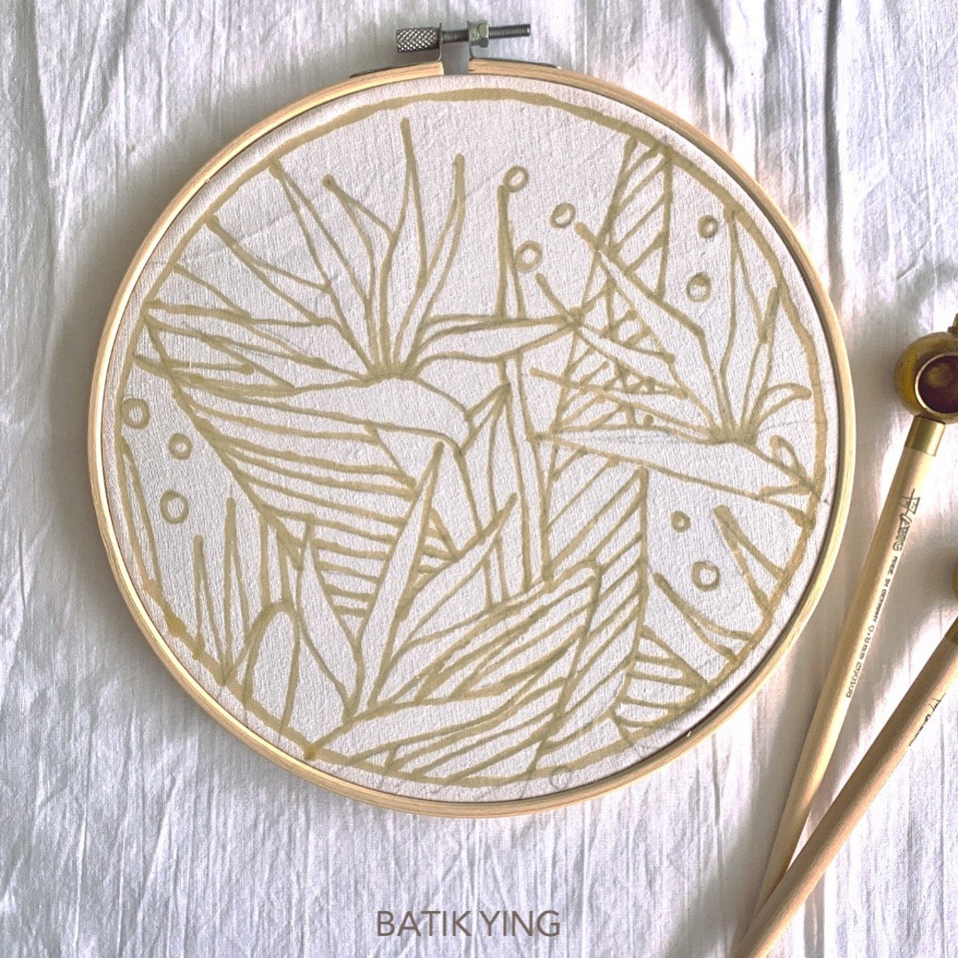 Batik DIY Kit Bird of Paradise - Etsy