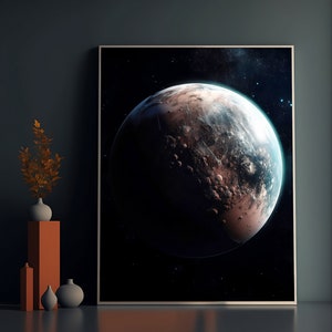 Printable Digital Art | Planet Illustration | Cosmos and Universe ...