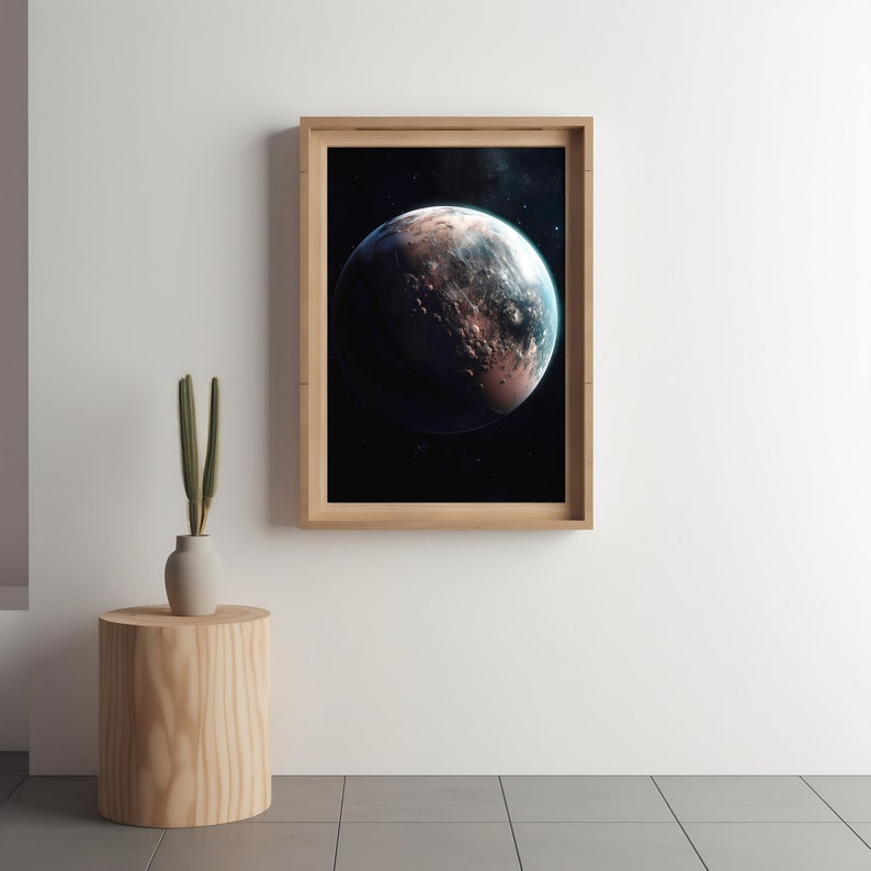 Printable Digital Art | Planet Illustration | Cosmos and Universe ...