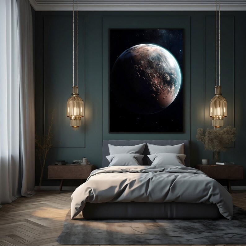 Printable Digital Art | Planet Illustration | Cosmos and Universe ...