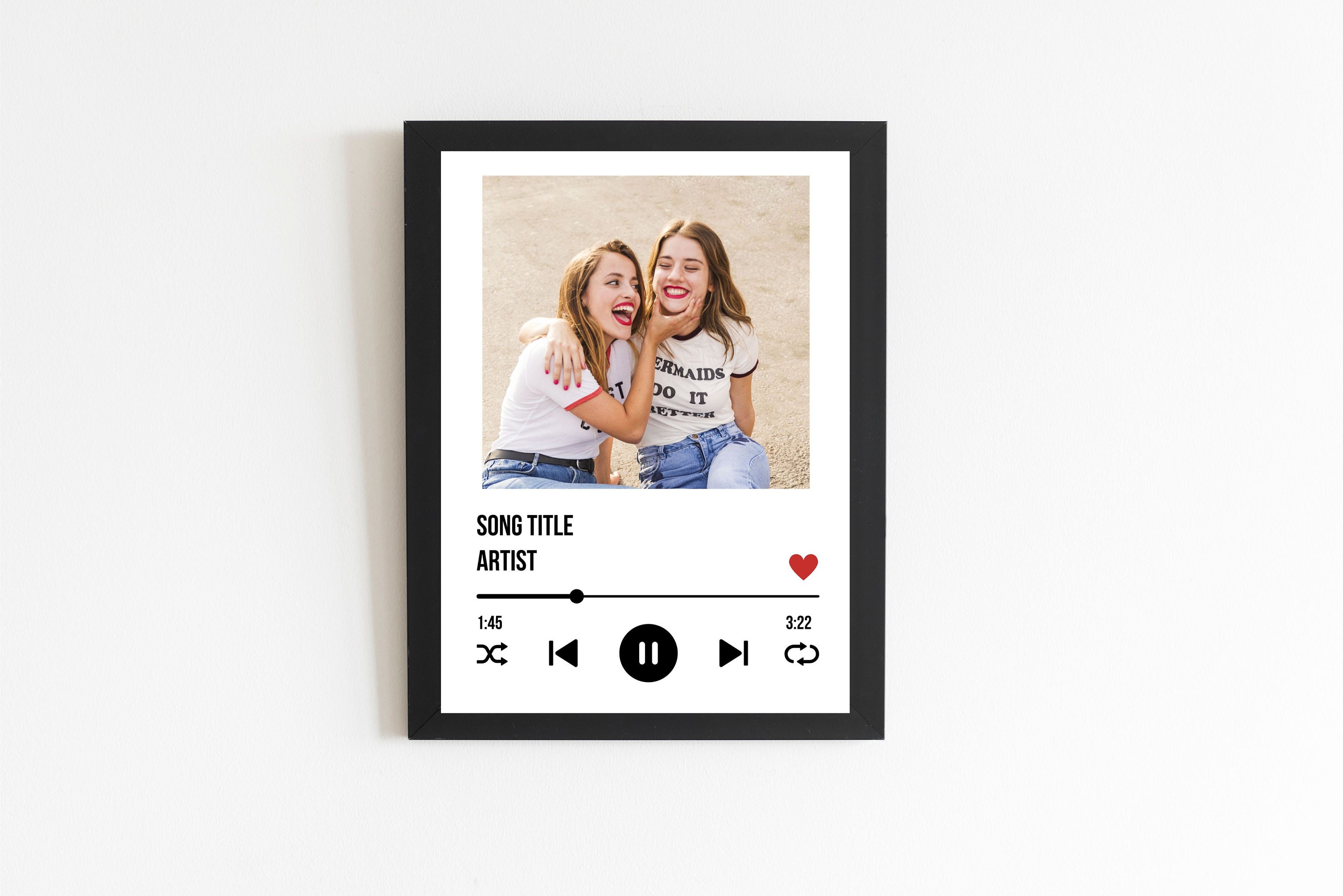 Personalized Spotify Song Print-custom Soundtrack Gift,personalized ... Personalized Spotify Song Print-custom Soundtrack Gift,personalized ...