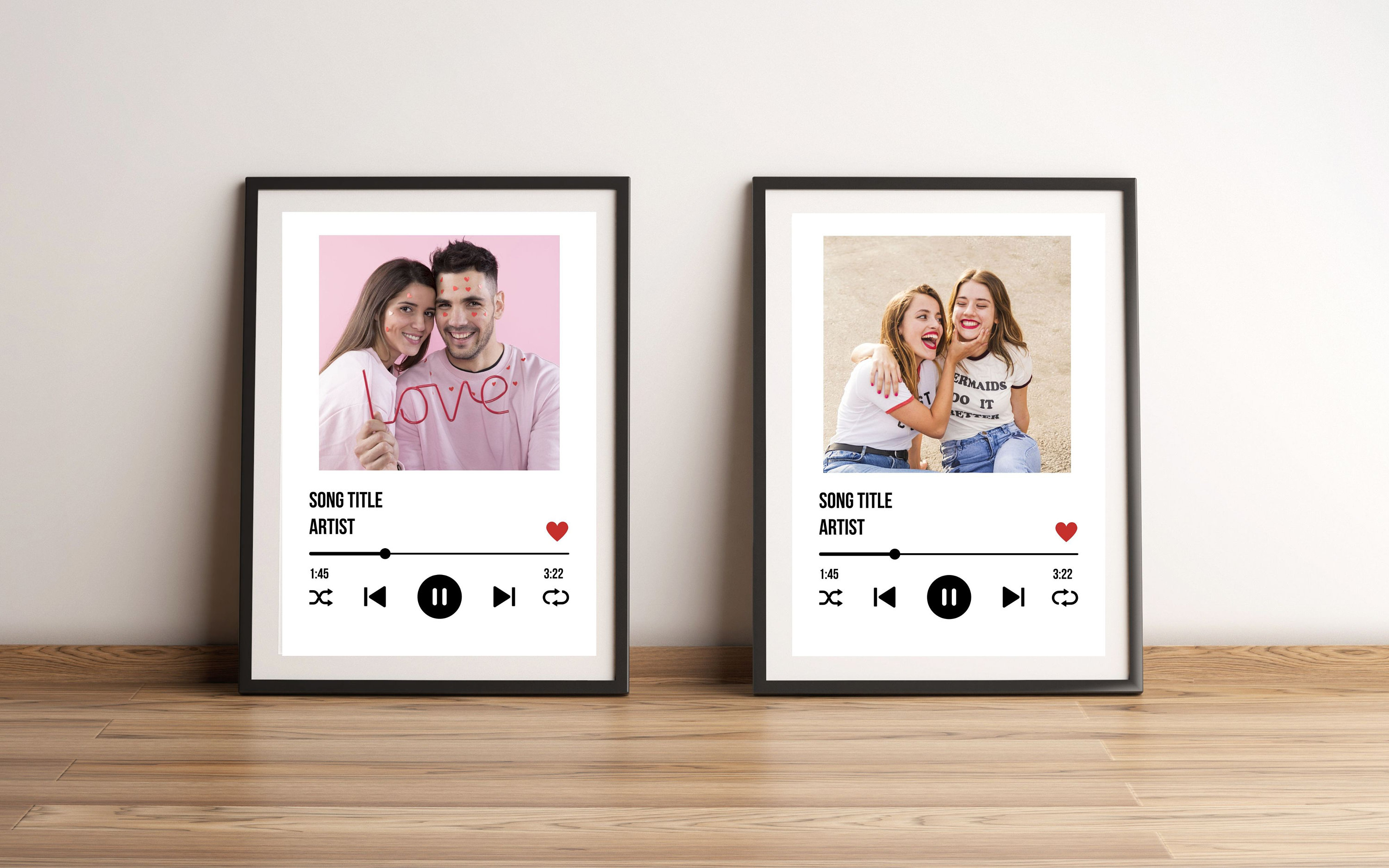 Personalized Spotify Song Print: Custom Music Gift (digital Download ...