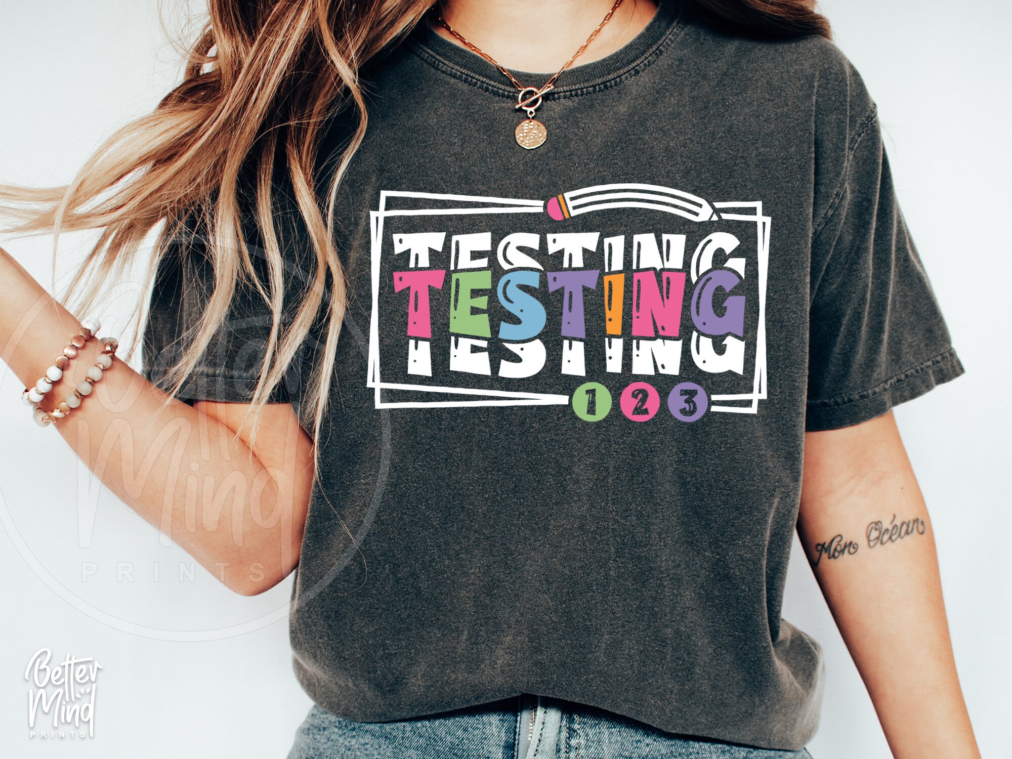 Test Day Teacher Shirt SVG PNG PDF Testing Squad Svg Test - Etsy