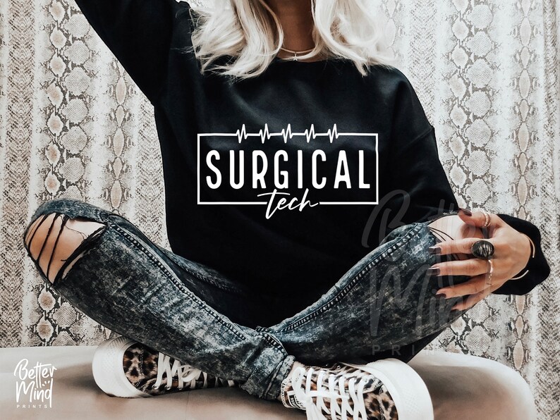 Surgical Tech SVG PNG Surgical Technologist Surgical - Etsy
