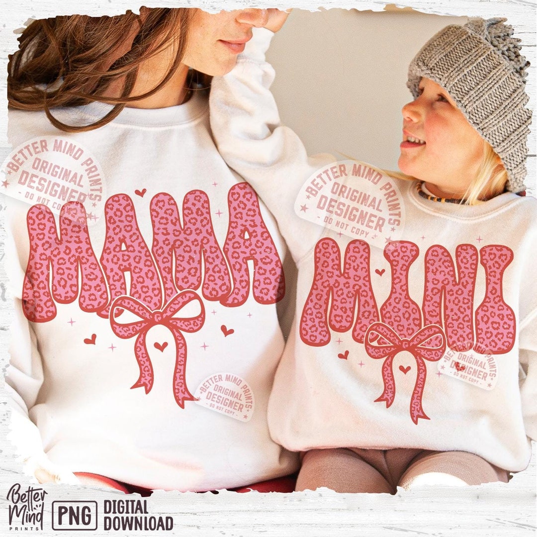 Pink Mama Mini Png, Valentine Mama Coquette Png, Valentines Png, Pink ...