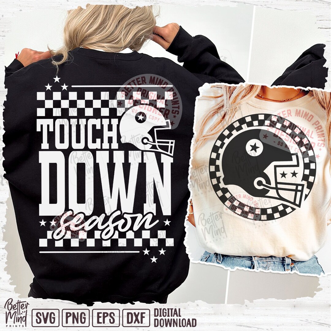 Touchdown SVG PNG, Football Season Svg, Touchdown Png, Football Season ...