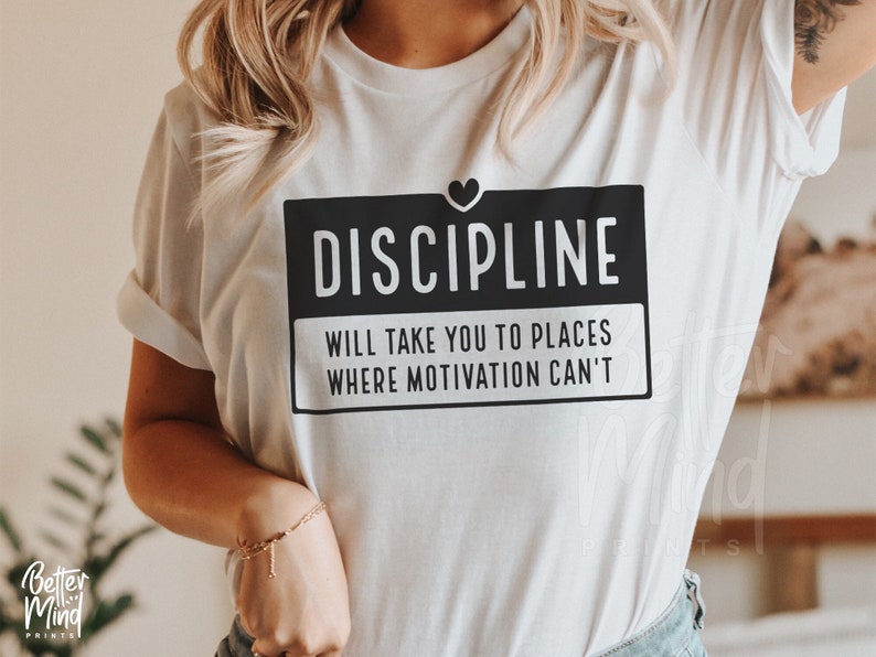 Discipline SVG PNG PDF Motivation Svg Entrepreneur Svg - Etsy