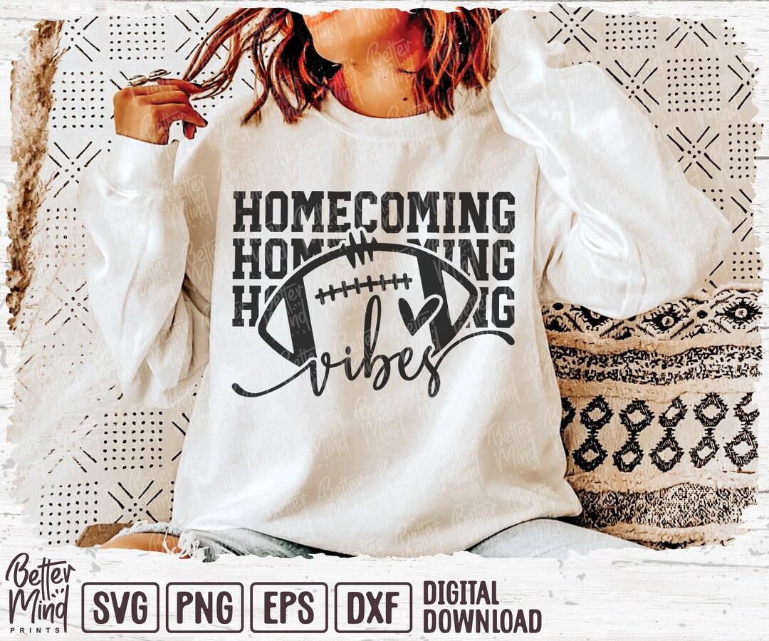 Hoco 2024 Svg, Homecoming Vibes Svg, Football Svg, Reunion Svg ...