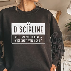 Discipline SVG PNG PDF, Motivation Svg, Entrepreneur Svg ...