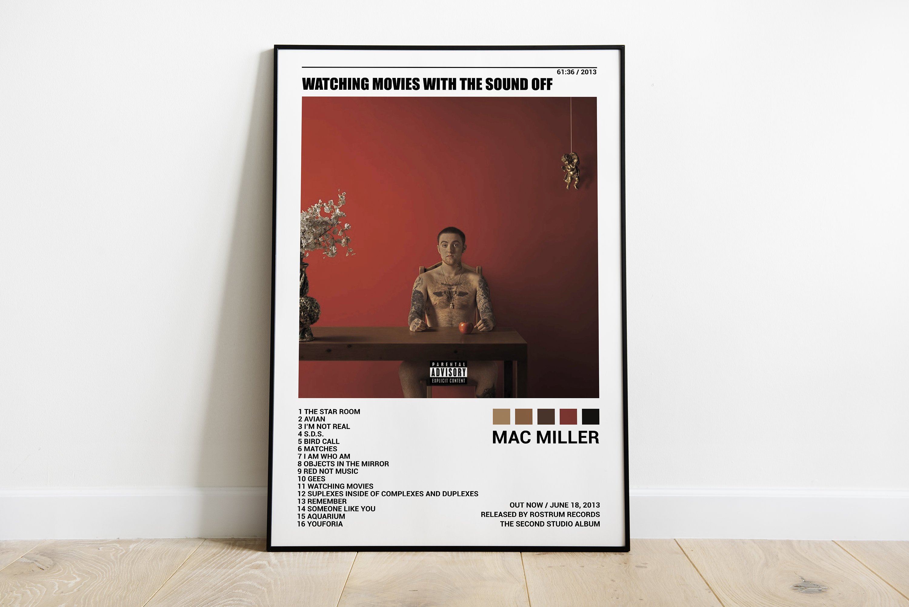 Watching Movies With The Sound Off Poster
