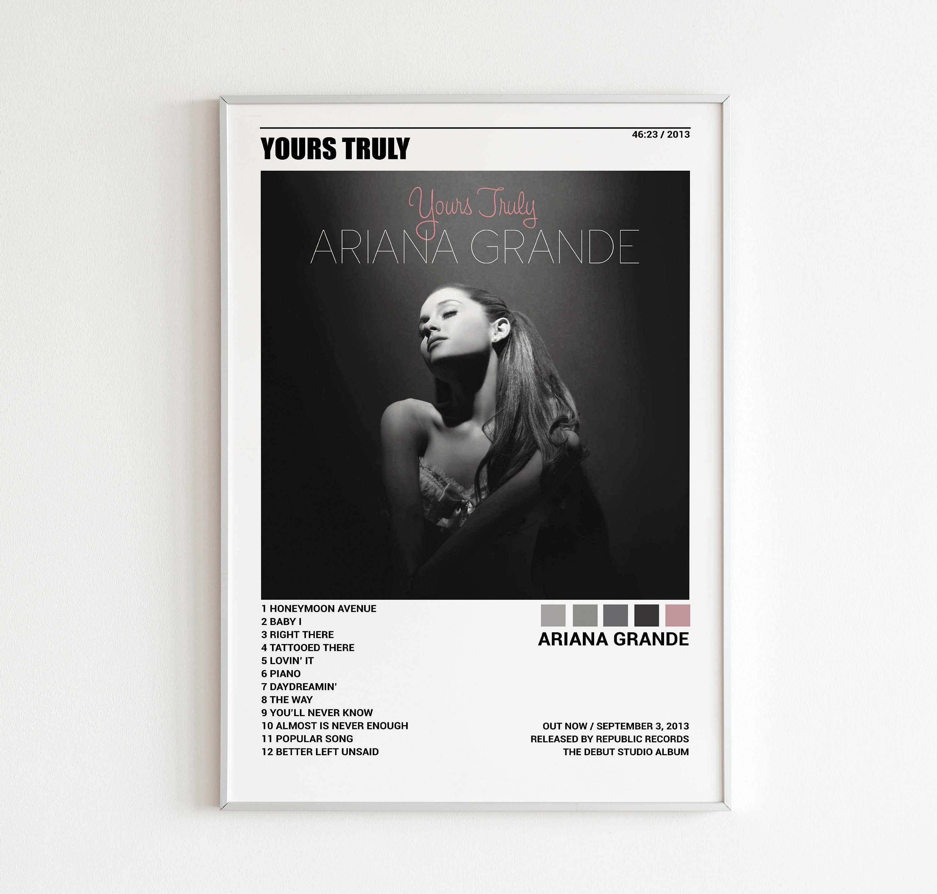 Ariana Grande Yours Truly Tracklist