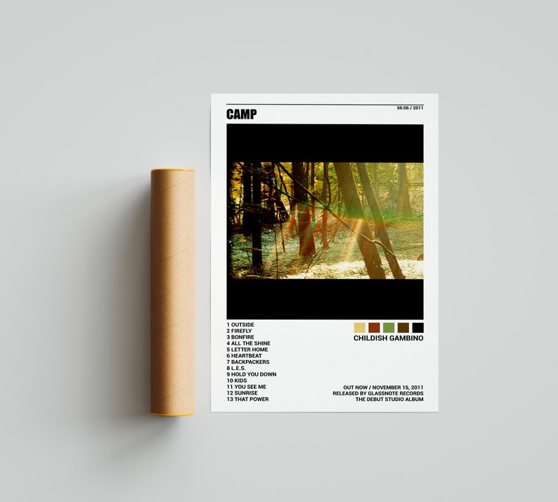 Childish Gambino Posters Camp Poster Album Cover Poster - Etsy