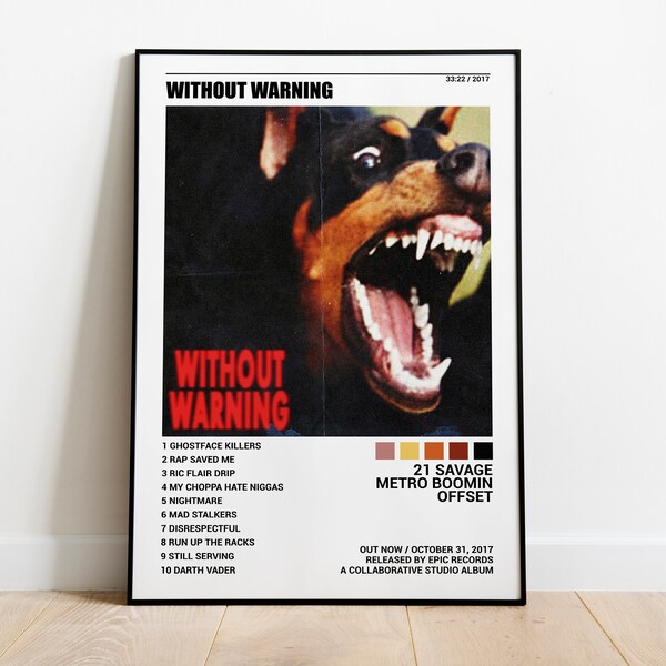 Without Warning Album Poster - Etsy