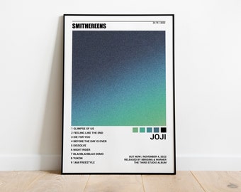 Joji Smithereens Album Wall Art - Etsy