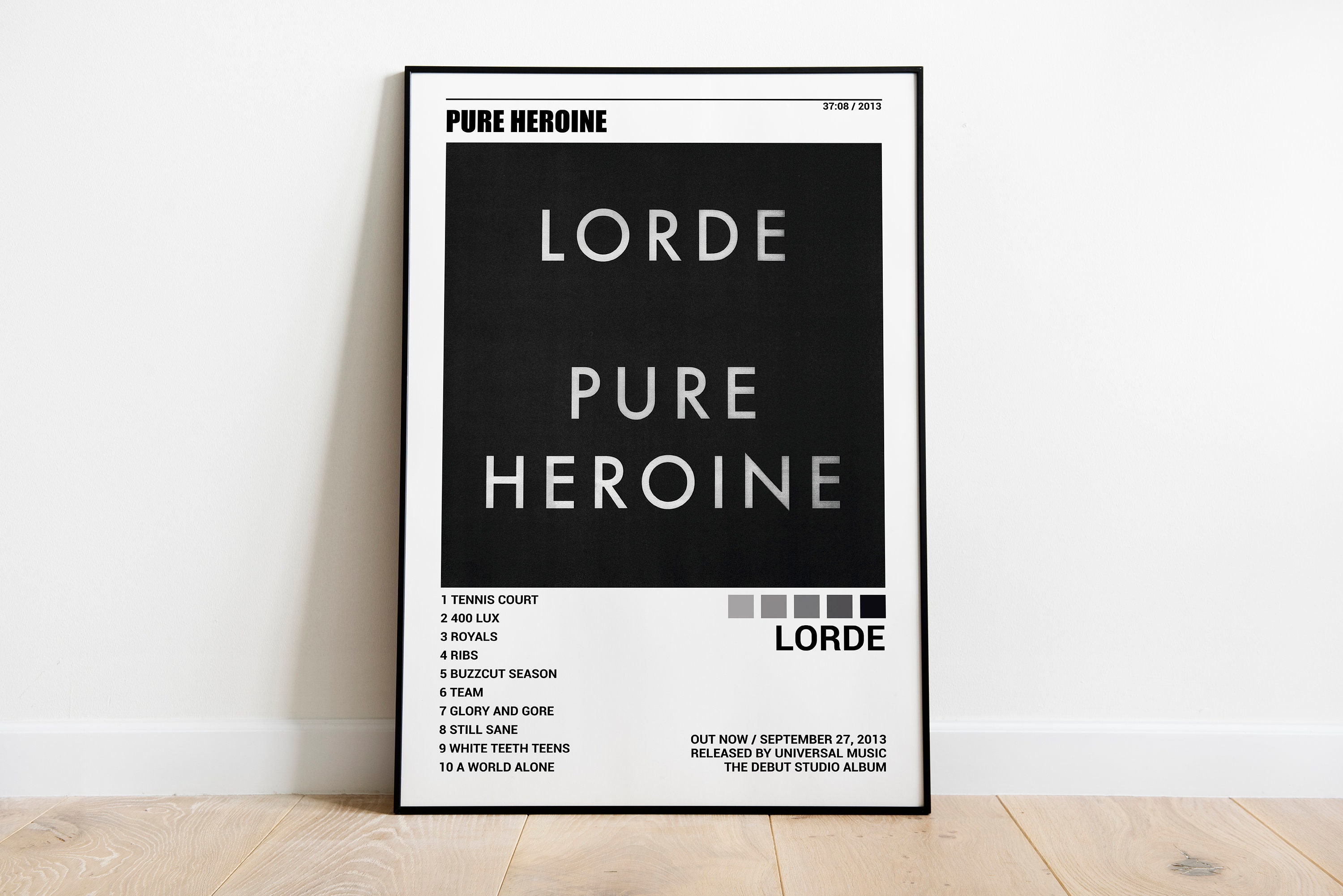 Lorde Pure Heroine Cd
