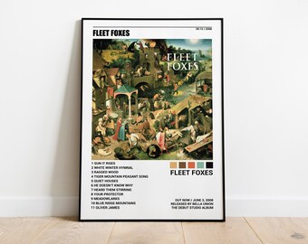Fleet Foxes Wall Art - Etsy