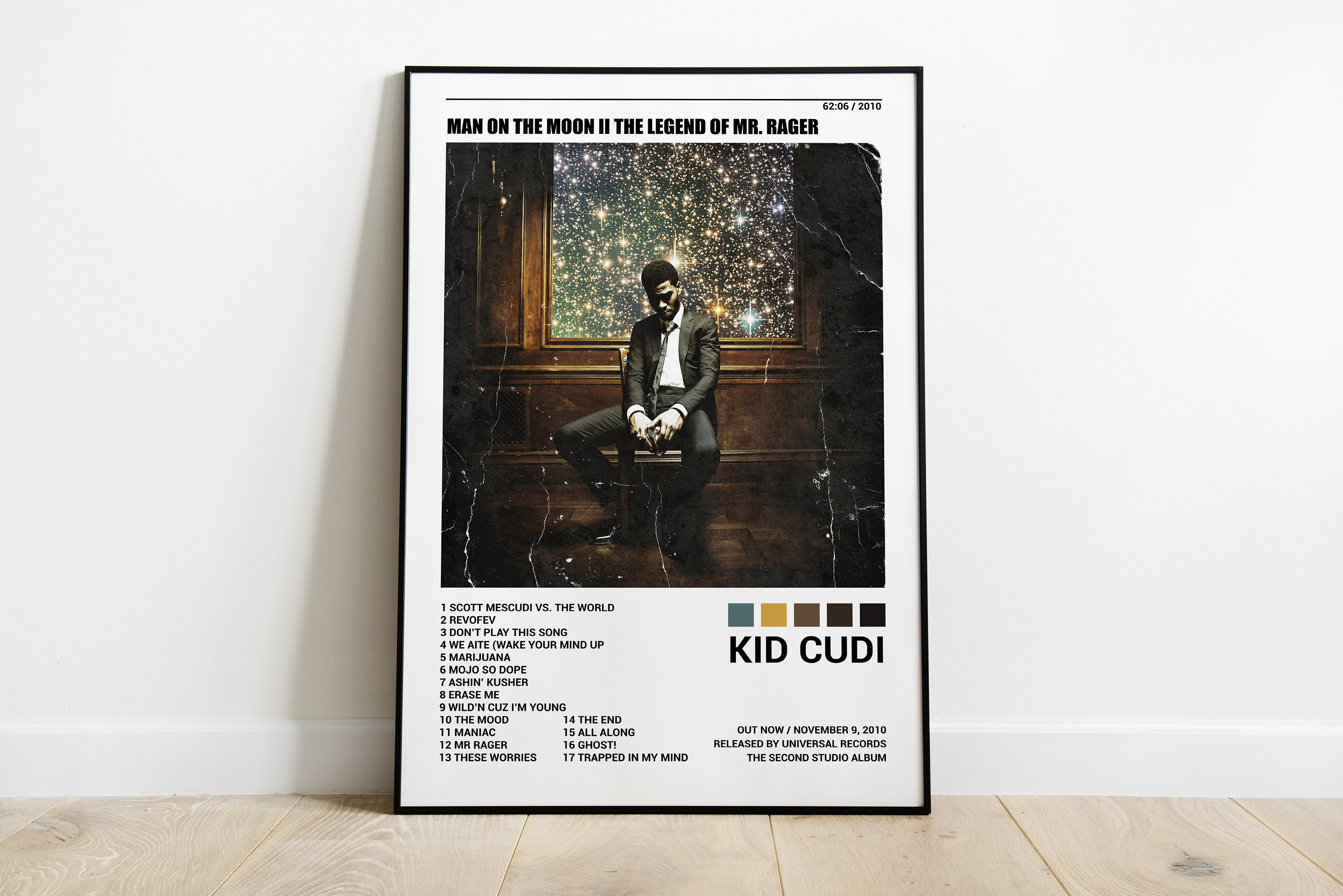 Kid Cudi Mr Rager Poster