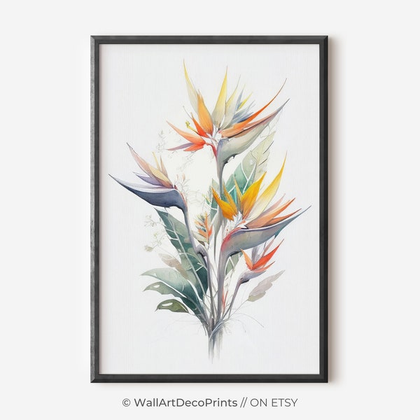 Strelitzia Art - Etsy