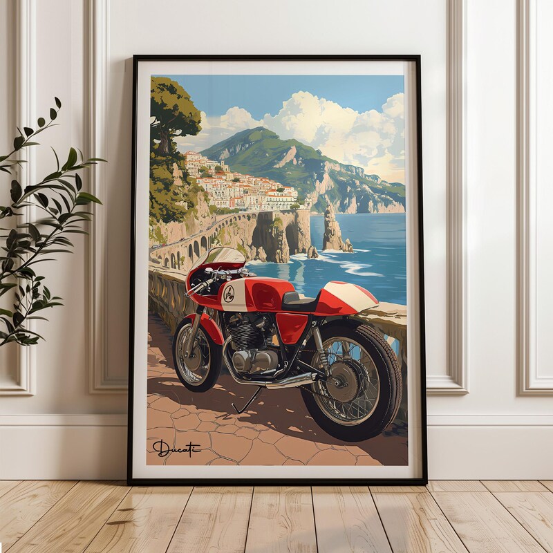 Ducati Art Print - Etsy