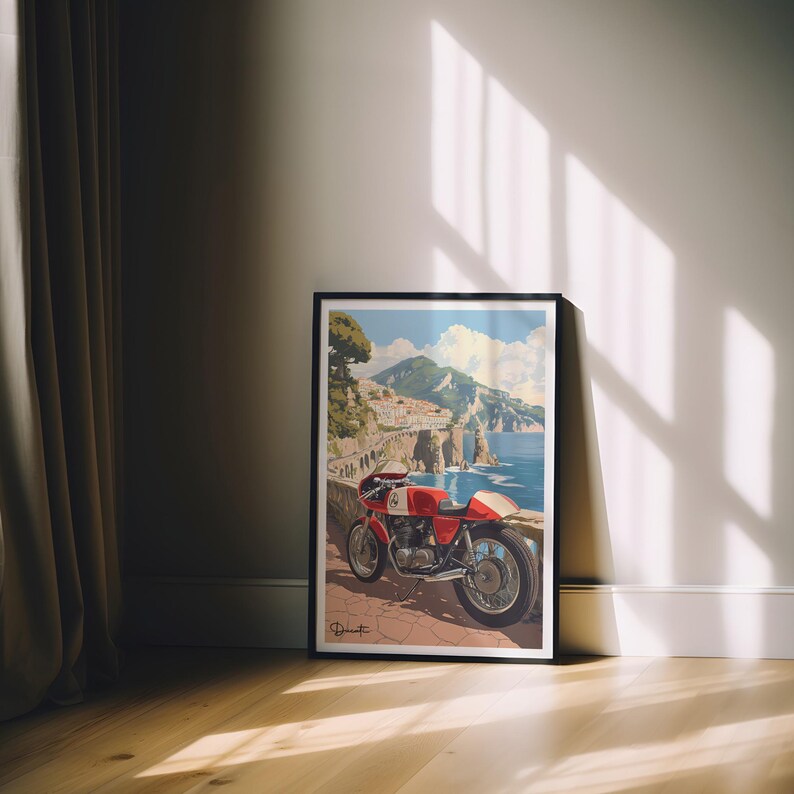 Ducati Poster | Motorcycle Art Print | Ducati Print Racer - Etsy