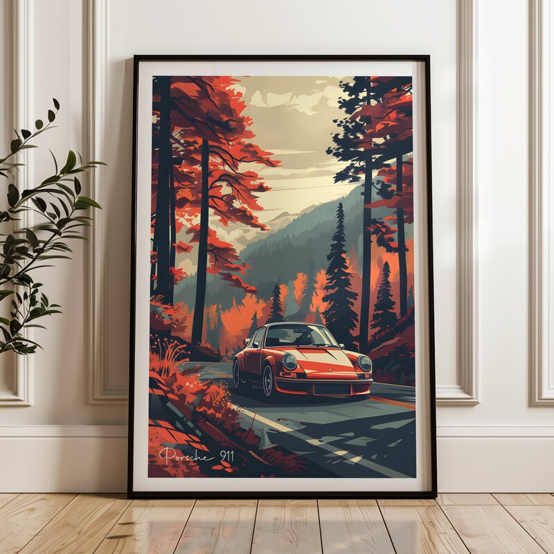 Porsche Prints - Etsy