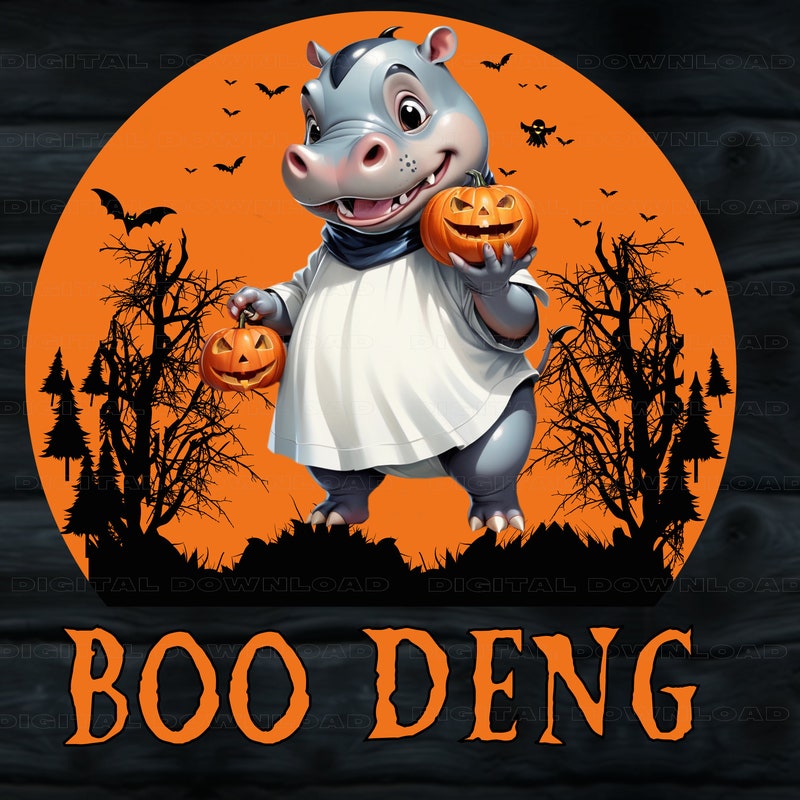 Moo Deng Halloween - Etsy