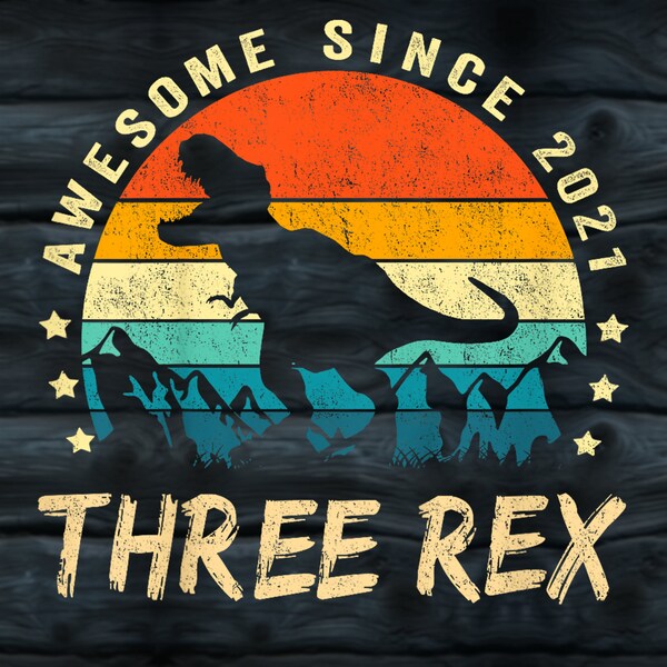 Three Rex - Etsy