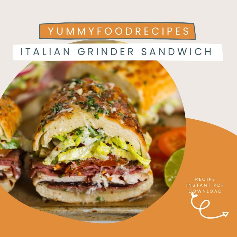 Italian Grinder Sandwich Best Recipe - Etsy