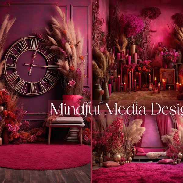 Digital Backdrops - Etsy