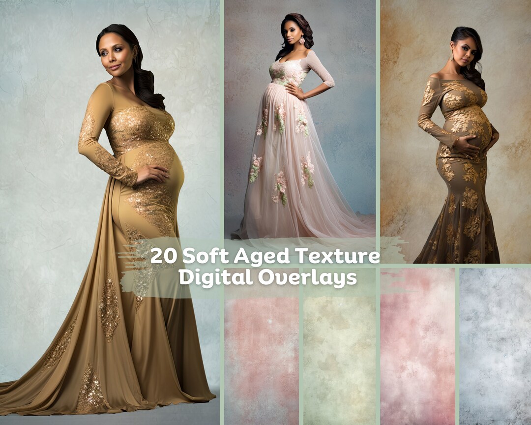 20 Soft Aged Texture Overlay, Digital Overlay Maternity, Fineart ...