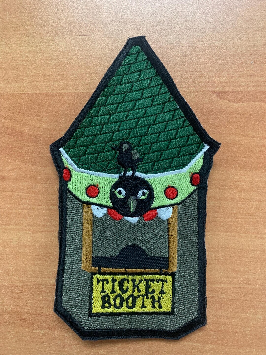 Ticket Booth Embroidered Patch - Etsy