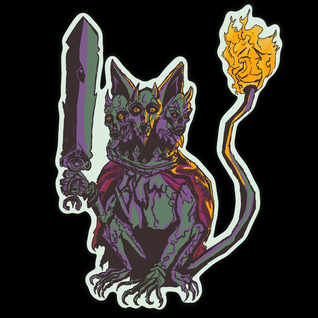 Burial Watchdog Glossy Sticker - Etsy