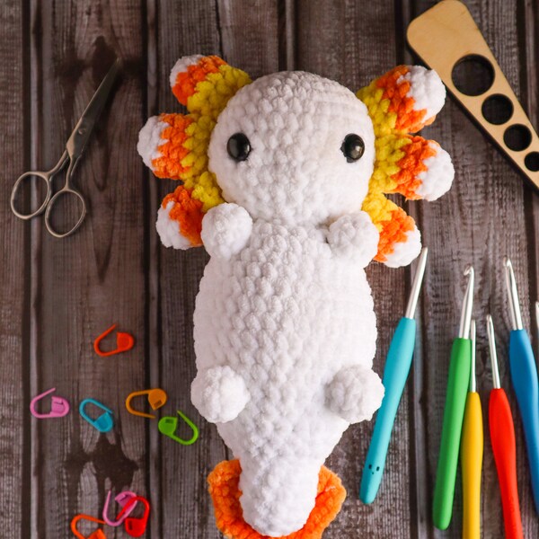 Axolotl Plush - Etsy
