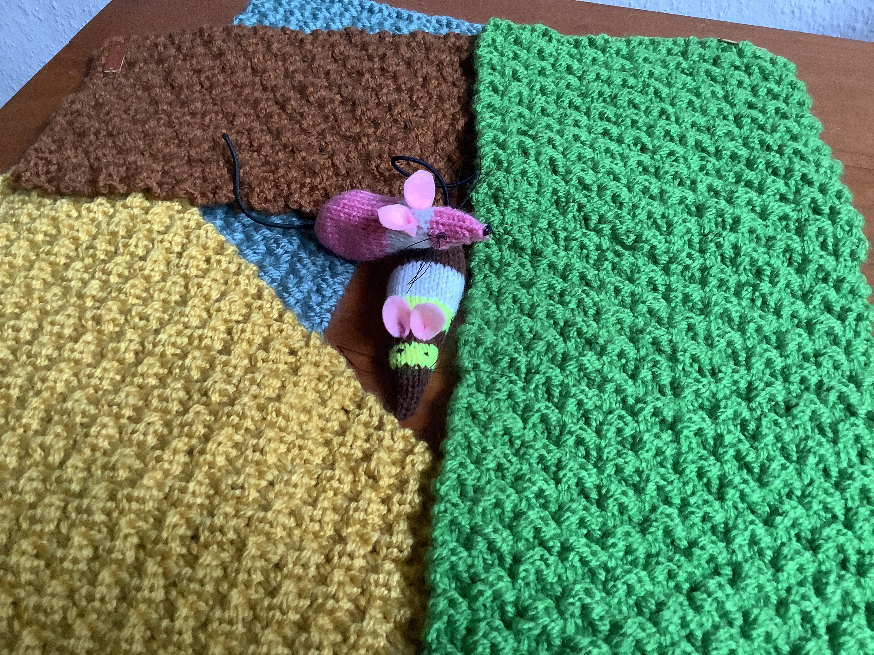 Hand Knitted Soft & Cosy Window Sill Cat Mat aporox. Size - Etsy