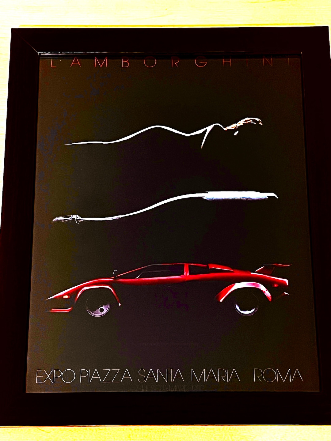 Vintage Lamborghini Countach 1982 Expo Piazza Santa Maria Roma Camp Art ...