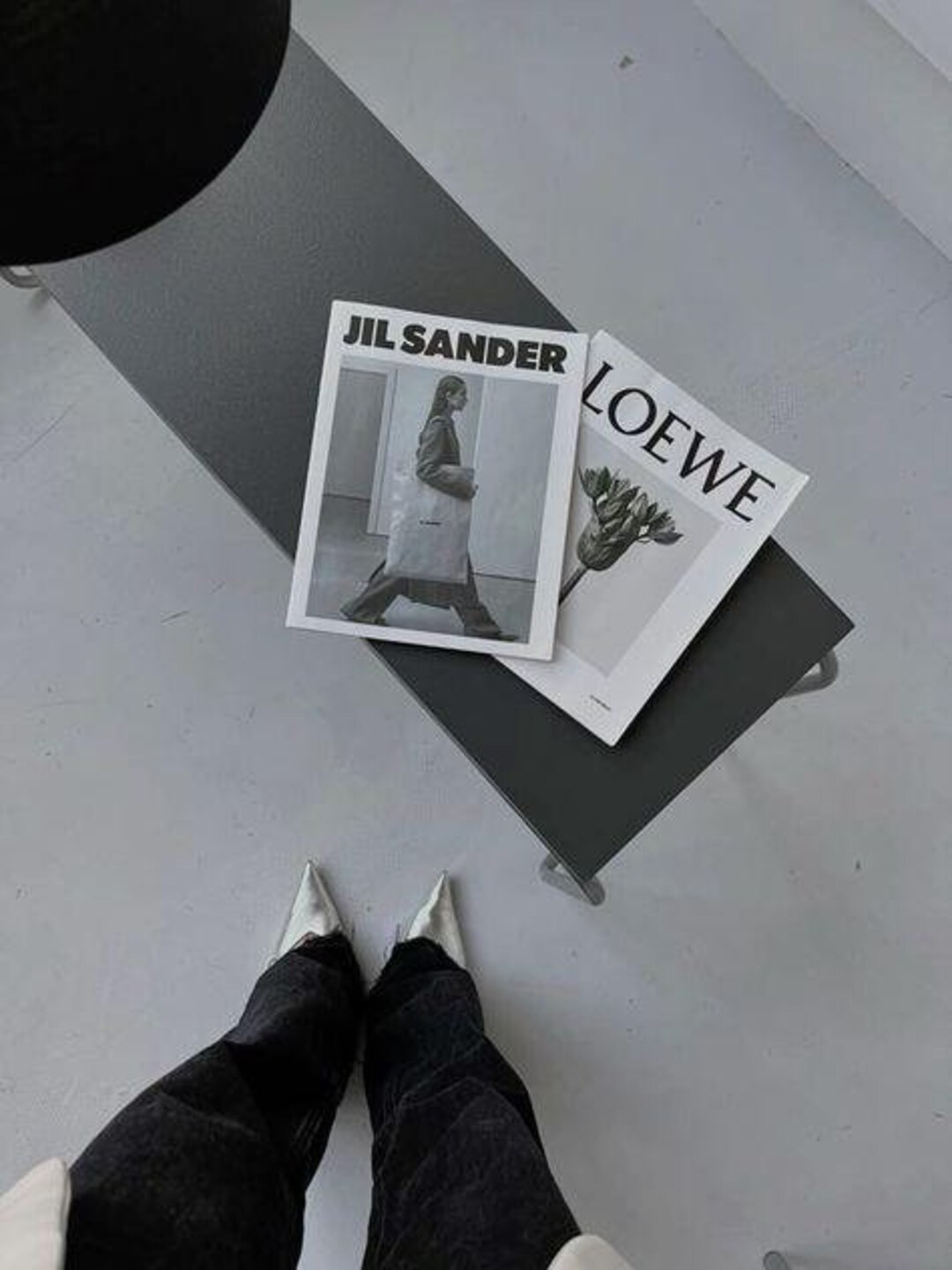 JIL SANDER Magazine Book Cover Aesthetic Book Minimalist Book Decor ...