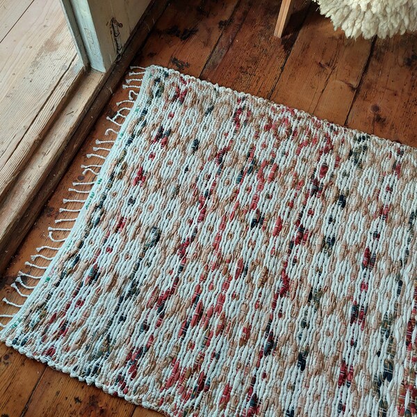 Loom Woven Rag Rugs - Etsy