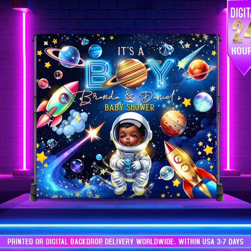 Galaxy Backdrop - Etsy