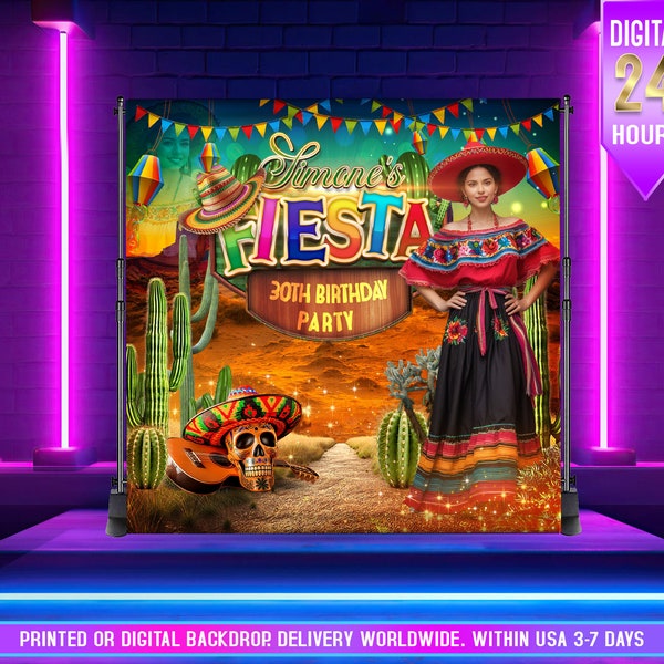 Mexican Backdrop - Etsy