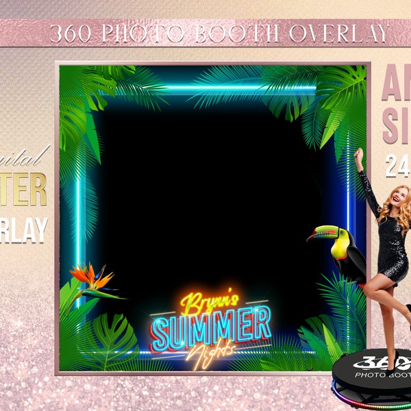 Tropical Photo Booth - Etsy