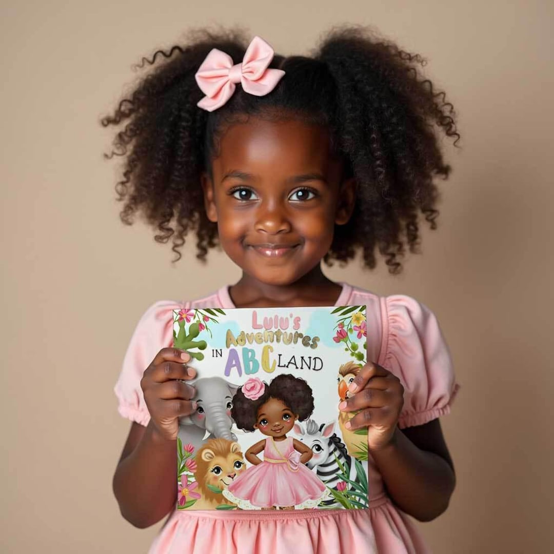 Personalized Alphabet Zoo Storybook – Custom 1st Birthday Gift - Etsy