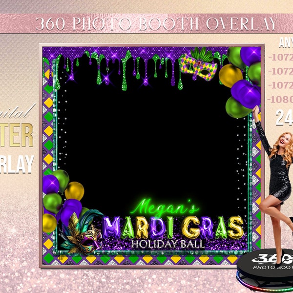 360 Masquerade Overlay - Etsy