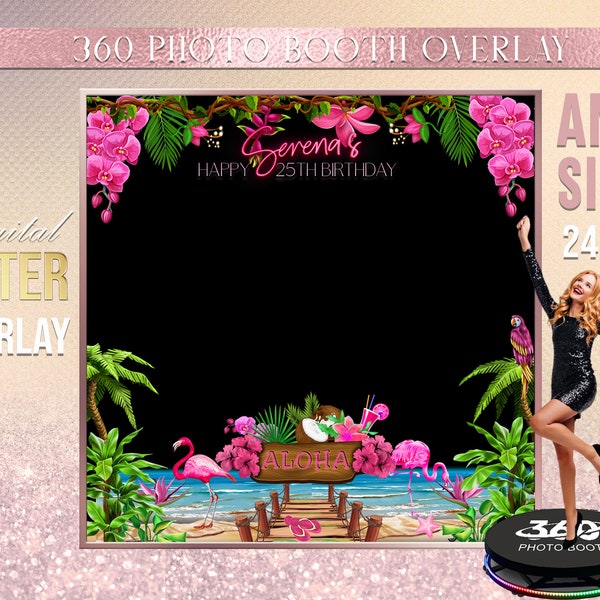Tropical Photo Booth - Etsy