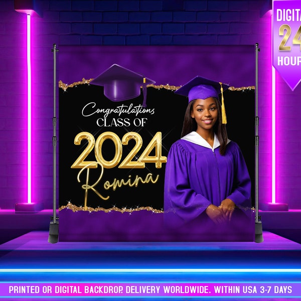 Purple Banner - Etsy